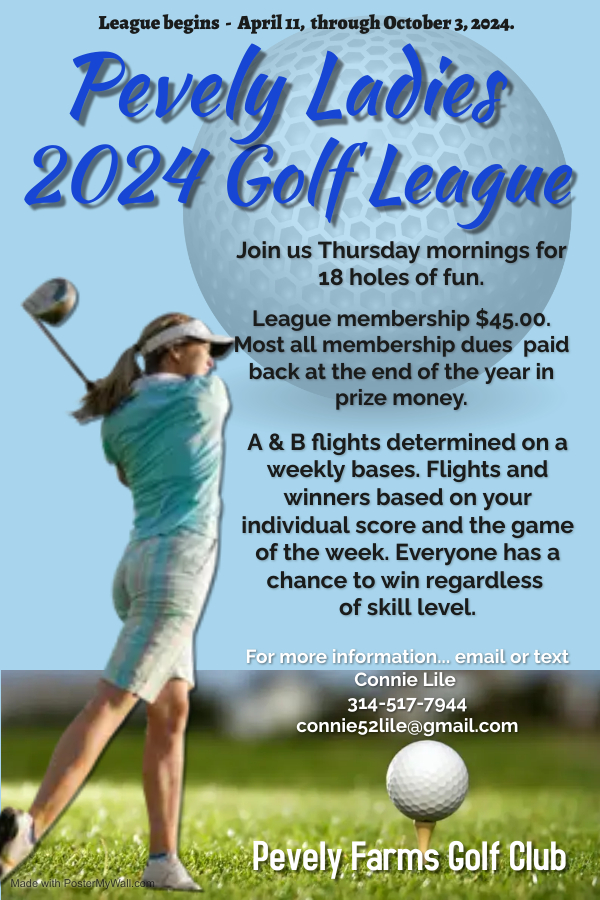 Leagues - Pevely Farms Golf Club